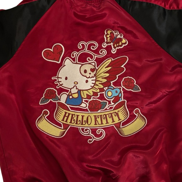 Sanrio | Jackets & Coats | Hello Kitty Reversible Varsity Jacket | Poshmark